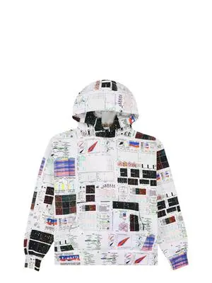 PLEASURES Graphic-print Hoodie - White