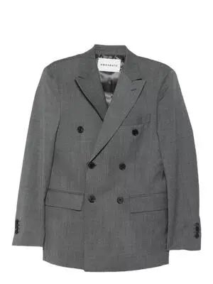 AMARANTO Double-Breasted Jacket