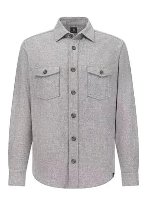 Boggi Milano Chest-pockets Overshirt - Grey