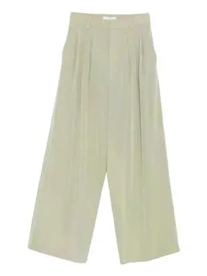 Tibi Pleated Trousers - Green