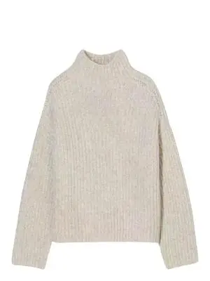 CLOSED High-Neck Ribbed Sweater