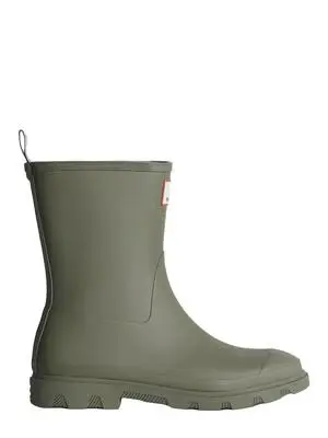 Maison Kitsuné X Hunter Downpour Short Rain Boots - Green