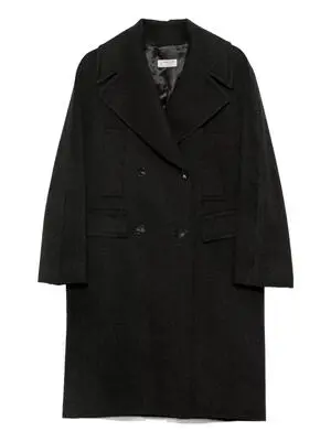 Alberto Biani Double-breasted Coat - Black