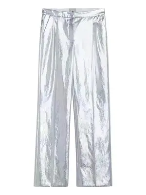 THE GARMENT Andy Wide-leg Trousers - Silver