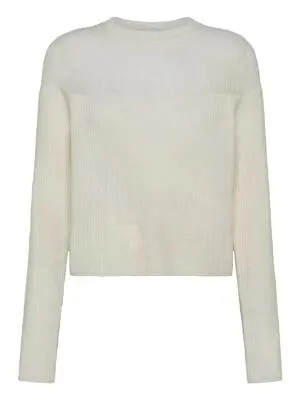CRUNA Odette Merino Knitwear - White
