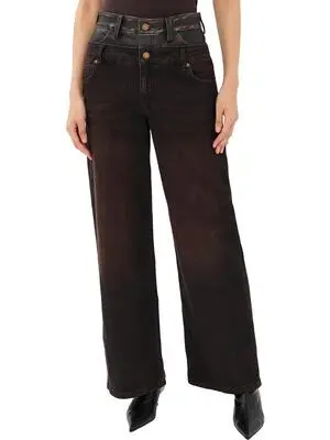 Simkhai Kove Double Waistband Jeans - Terranea