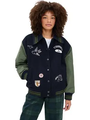 Sea Hester Solid Bomber Jacket - Multi