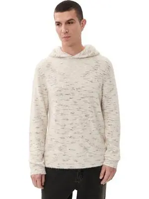 Marine Layer Wilder Sweater Hoodie - Natural Geo