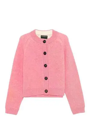B.B. WALACE Button-front Cardigan - Pink