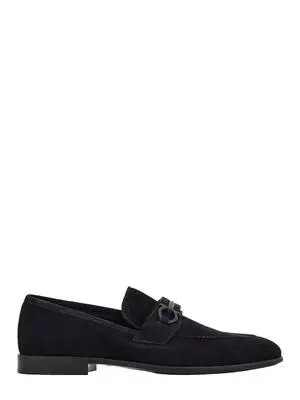SALVATORE FERRAGAMO Gancini-Buckle Loafers