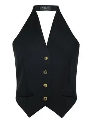 A.W.A.K.E. MODE A.W.A.K.E. MODE Cotton-Blend Vest With Tie Back