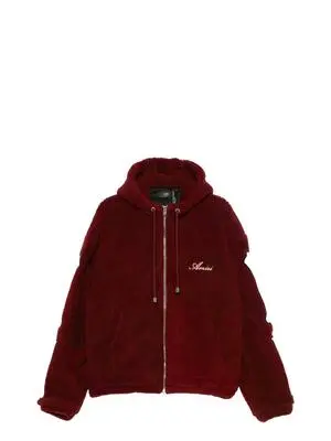 Amiri Zip-up Hoodie - Red