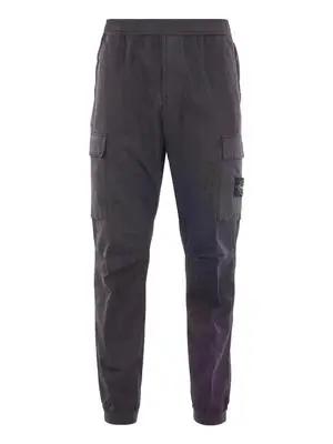 Stone Island Cargo-pocket Elasticated Trousers - Grey