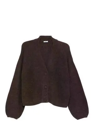 Akris Button-fastening Cardigan - Brown