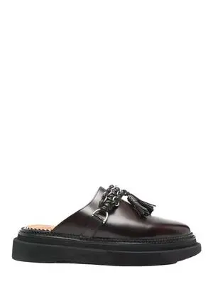 TOGA VIRILIS Pulla Leather Mules - Brown