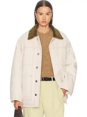 Ami Denim Jacket - Off White