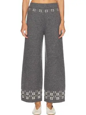 CALLE DEL MAR Winter Fair Isle Pant