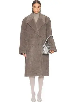 Acne Studios Otaga Coat - Warm Grey Melange