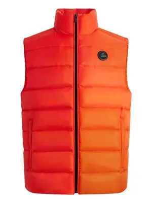 Fusalp Quilted Sleeveless Gilet - Orange