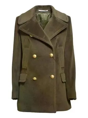 Tagliatore Double-breasted Coat - Brown