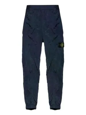 Stone Island Logo-patch Track Pants - Blue