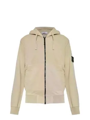 Stone Island Zip-up Hoodie - Neutrals