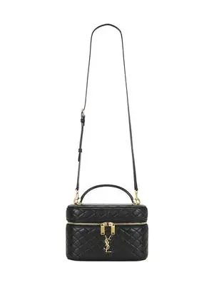 Saint Laurent Large Gaby Vanity Bag - Nero