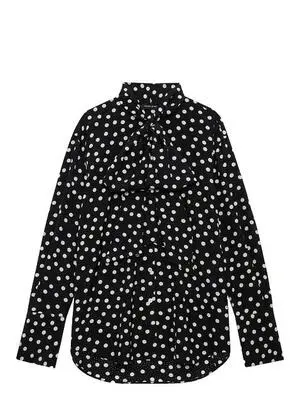 ANINE BING ANINE BING Ruby Shirt Black /white Dot