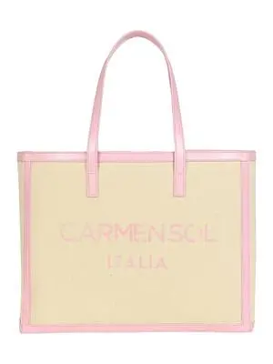 Carmen Sol Roma Tote Bag - Baby Pink