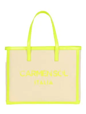 Carmen Sol Roma Tote Bag - Neon Yellow