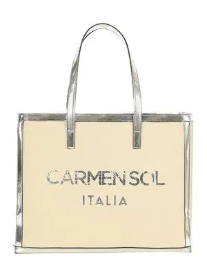 Carmen Sol Roma Tote Bag - Silver