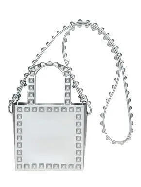 Carmen Sol Alice Tote Bag Silver