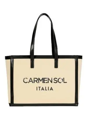 Carmen Sol Capri Tote Bag - Black