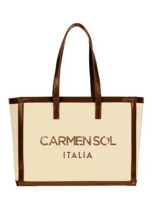 Carmen Sol Capri Tote Bag - Brown