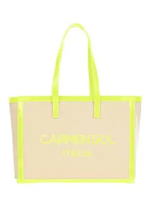 Carmen Sol Capri Tote Bag - Neon Yellow