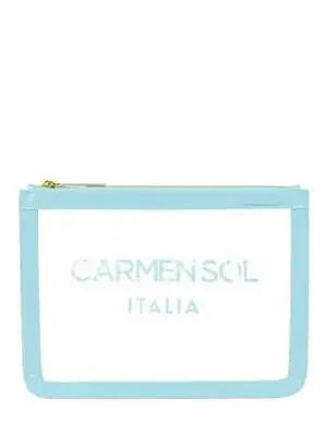 Carmen Sol Firenze Clear Pochette Baby Blue