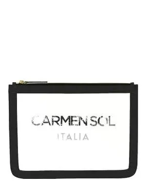 Carmen Sol Firenze Clear Pochette Black