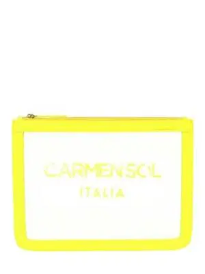 Carmen Sol Firenze Clear Pochette Neon Yellow