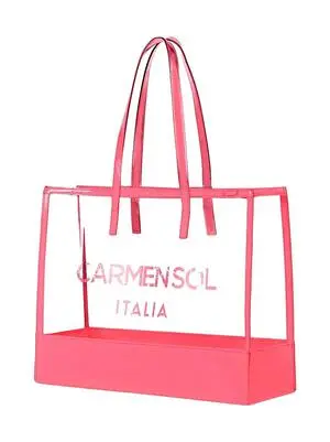 Carmen Sol Taormina Tote Bag Neon Pink