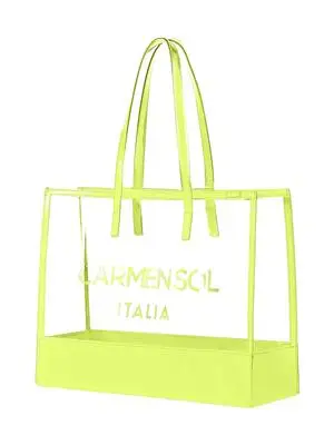 Carmen Sol Taormina Tote Bag - Neon Yellow