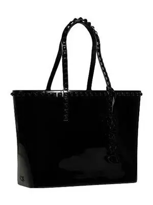 Carmen Sol Seba Studded Jelly Tote Bag - Black