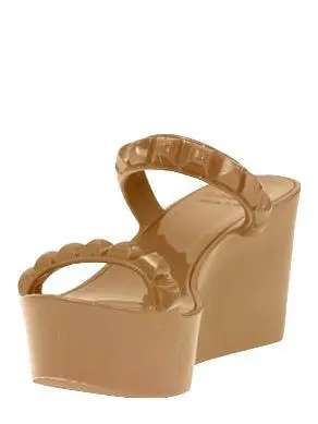 Carmen Sol Tonino Mid Wedge Pump Nude