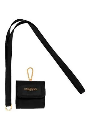 Carmen Sol Tommy Airpod Belt Bag - Black