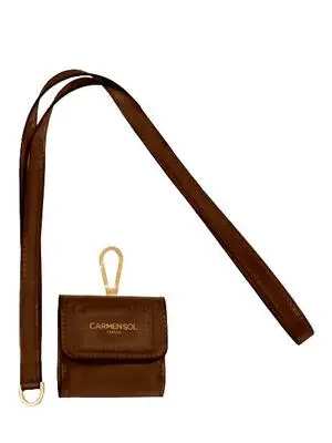 Carmen Sol Tommy Airpod Belt Bag - Brown