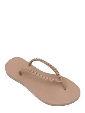 Carmen Sol Giuliana Jelly Sandal - Nude