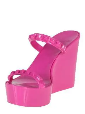 Carmen Sol Tonino Jelly Pumps - Fuchsia