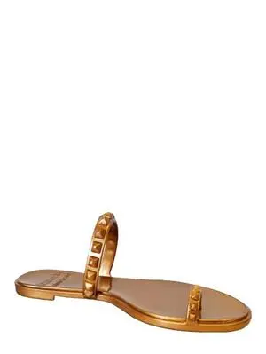 Carmen Sol Maria Jelly Sandal Rose Gold