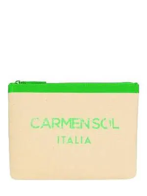 Carmen Sol Firenze Pochette - Neon Green