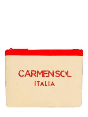 Carmen Sol Firenze Pochette - Neon Pink