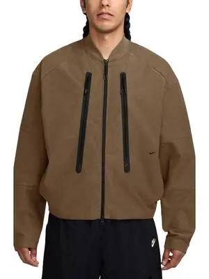 Nike Tech Shori Bomber Jacket Mosswood Brown/black